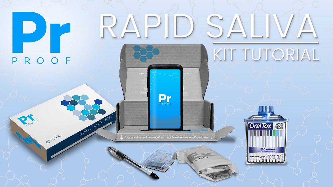 PROOF Rapid Saliva Tutorial - YouTube