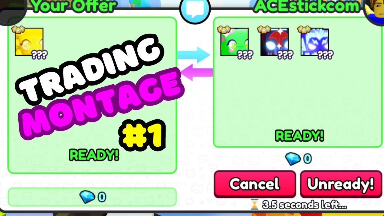 INSANE TRADES 🔥 | PS99 Trading Montage #1 | Pet Simulator 99 | ROBLOX ...