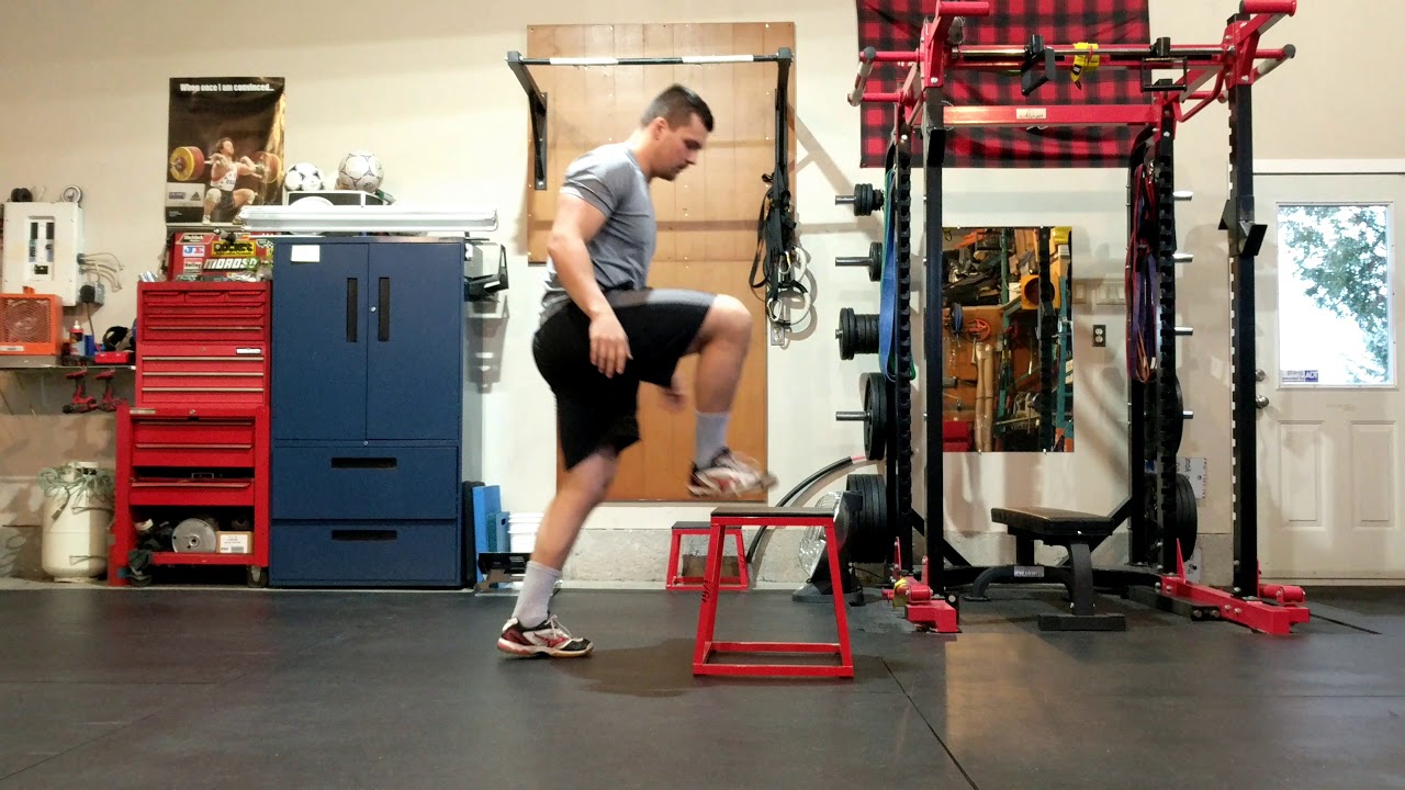 Depth Drop With Pause Vertical Jump - YouTube
