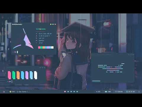 Linux Rice Compilation - YouTube