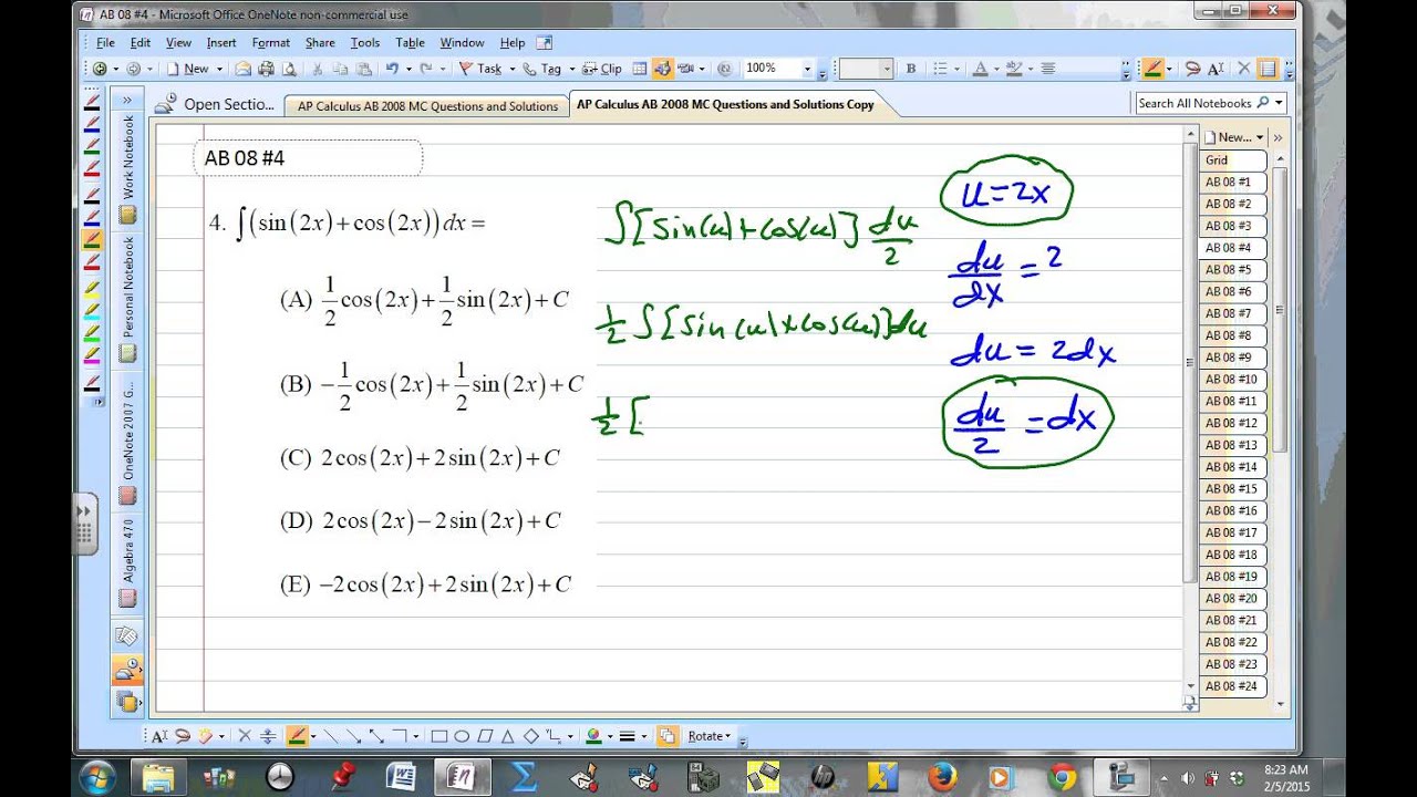 AB 2008 MC 04 - YouTube