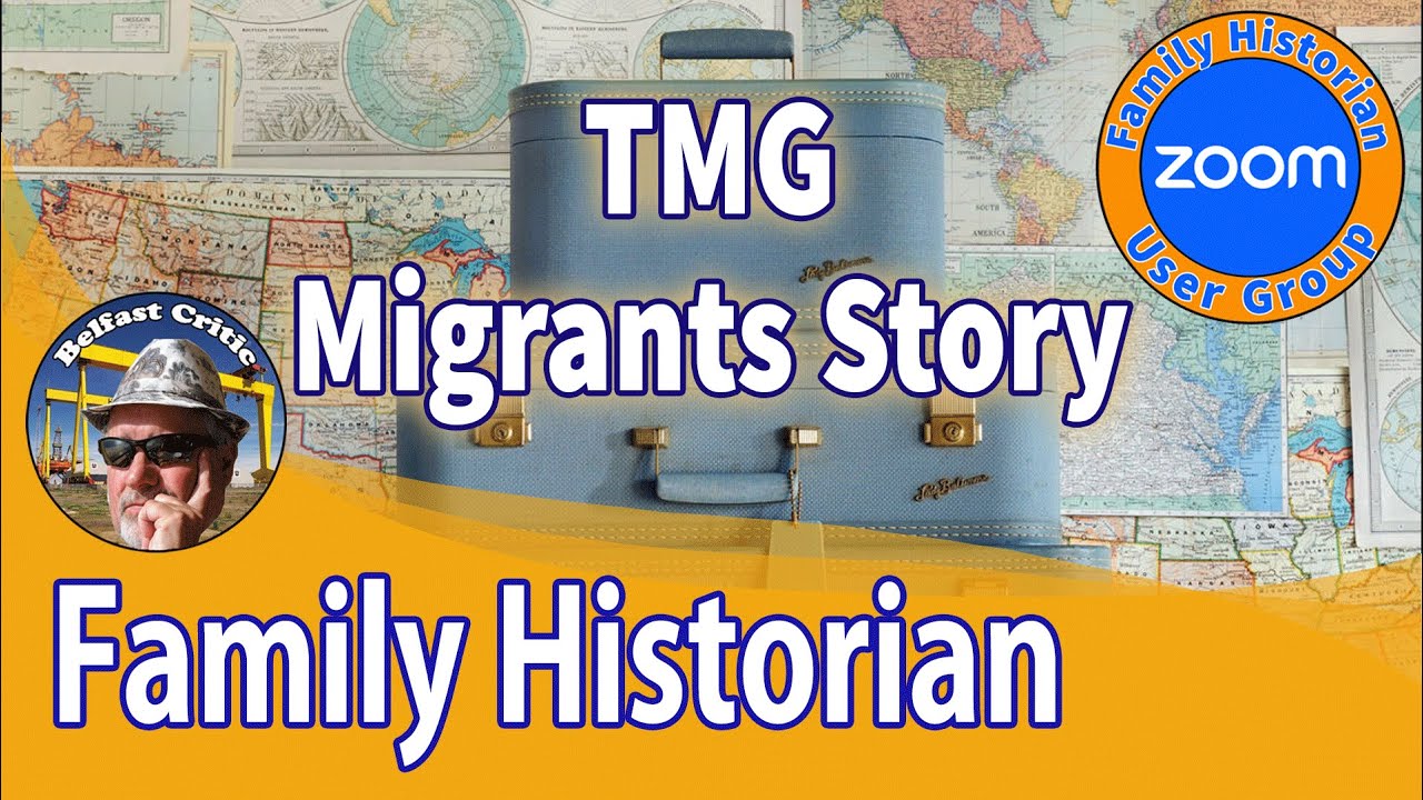 Migration to Family Historian experience by ex The Master Genealogist ...
