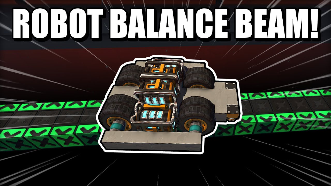 Building a Robot to Navigate a Balance Beam! - YouTube