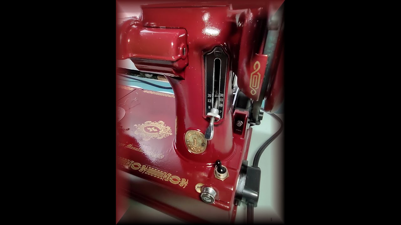 Restoring & repaint a Singer Featherweight 221 from 1946 # ...