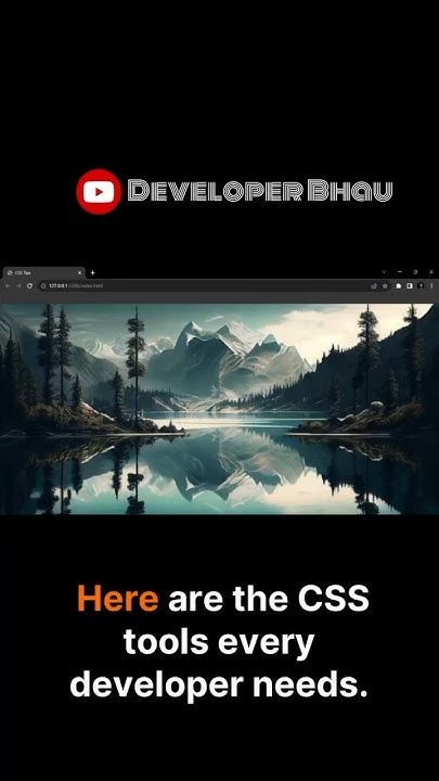3 CSS tools every developer need.. #buildawebsite #css #html #codingtutorial #csstutorial #html5 ...