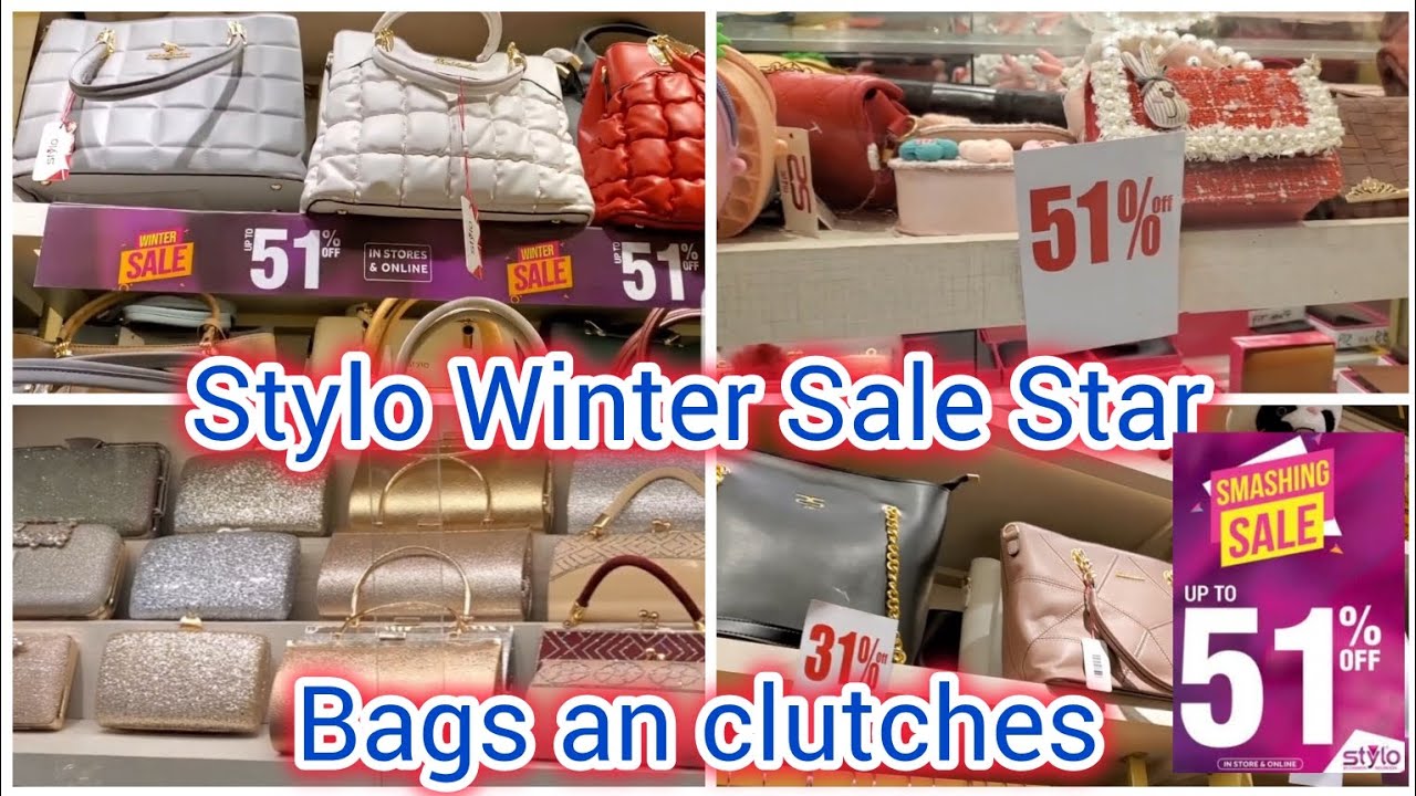 Stylo Winter Sale Start 51% Off || Stylo Bags and clutches Collection ...