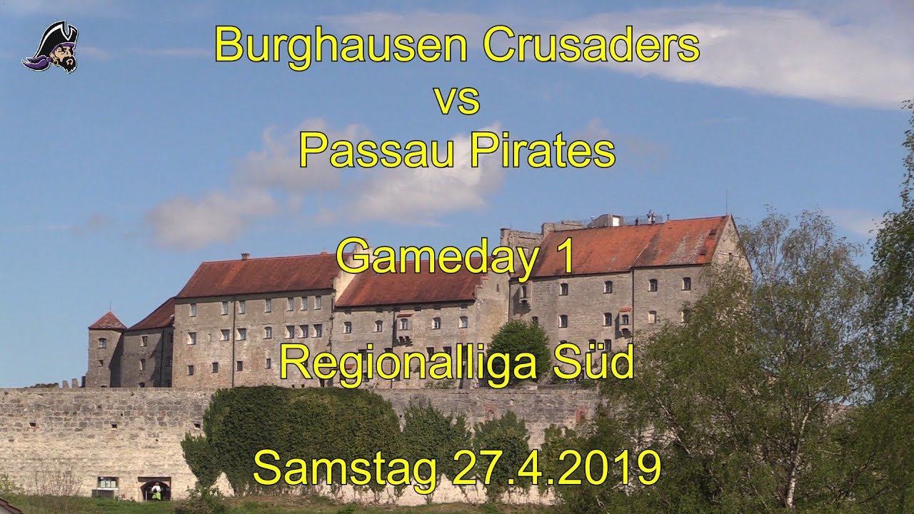 Burghausen Crusaders vs Passau Pirates 27.4.2019 - YouTube