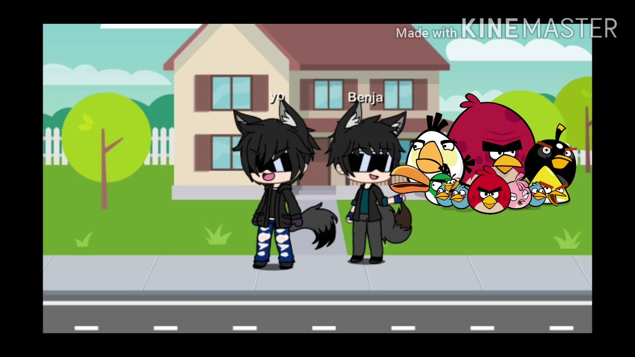 Plantas vs angry birds Rap /gacha life\ - YouTube