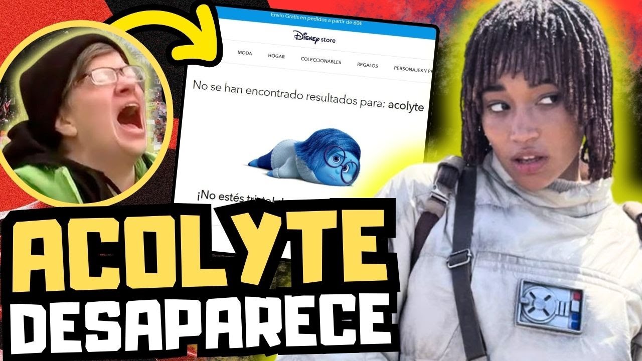 RIDICULO!! COLLIDER IMPULSANDO el SALVAR the acolyte MIENTRAS Disney ...