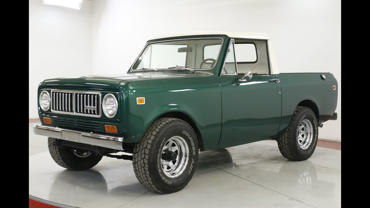 1974 INTERNATIONAL SCOUT - YouTube