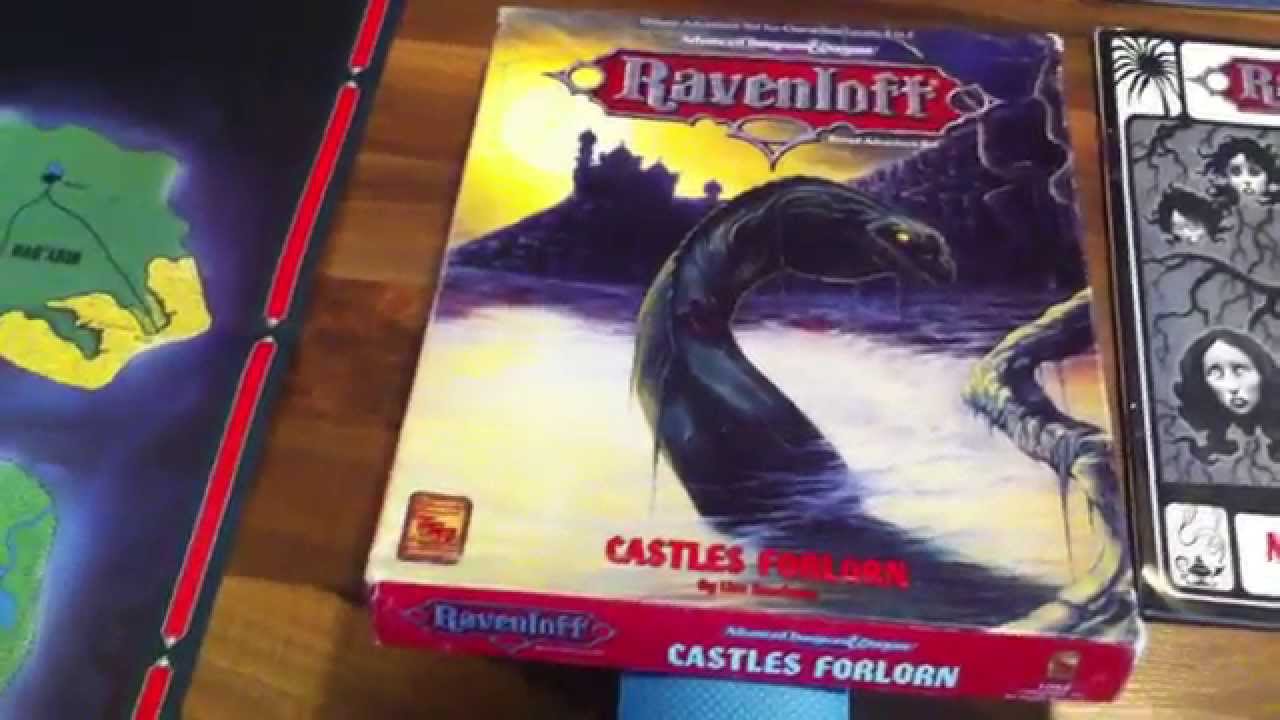Castles Forlorn (AD&D 2nd Ed Fantasy Roleplaying, Ravenloft Setting ...