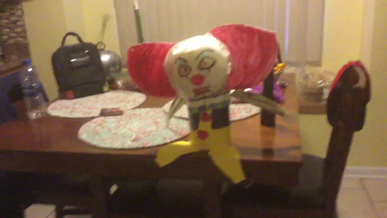 Pennywise puppet - YouTube