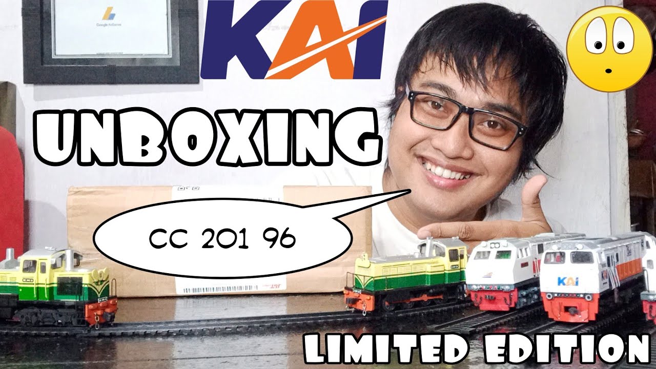 UNBOXING LOKOMOTIF CC 201 96 DENGAN LIVERY KHUSUS ARGO PARAHYANGAN ...