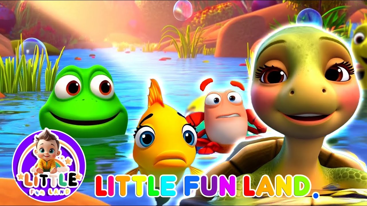 Fishy, Fishy in the Brook | @Little-Fun-Land Nursery Rhymes & Kids ...