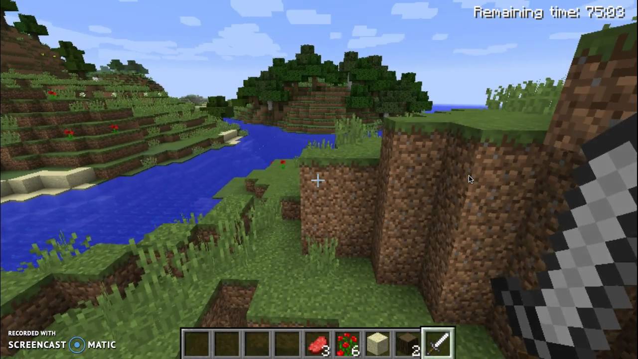 First time playing minecraft! (Creative Mode) - YouTube