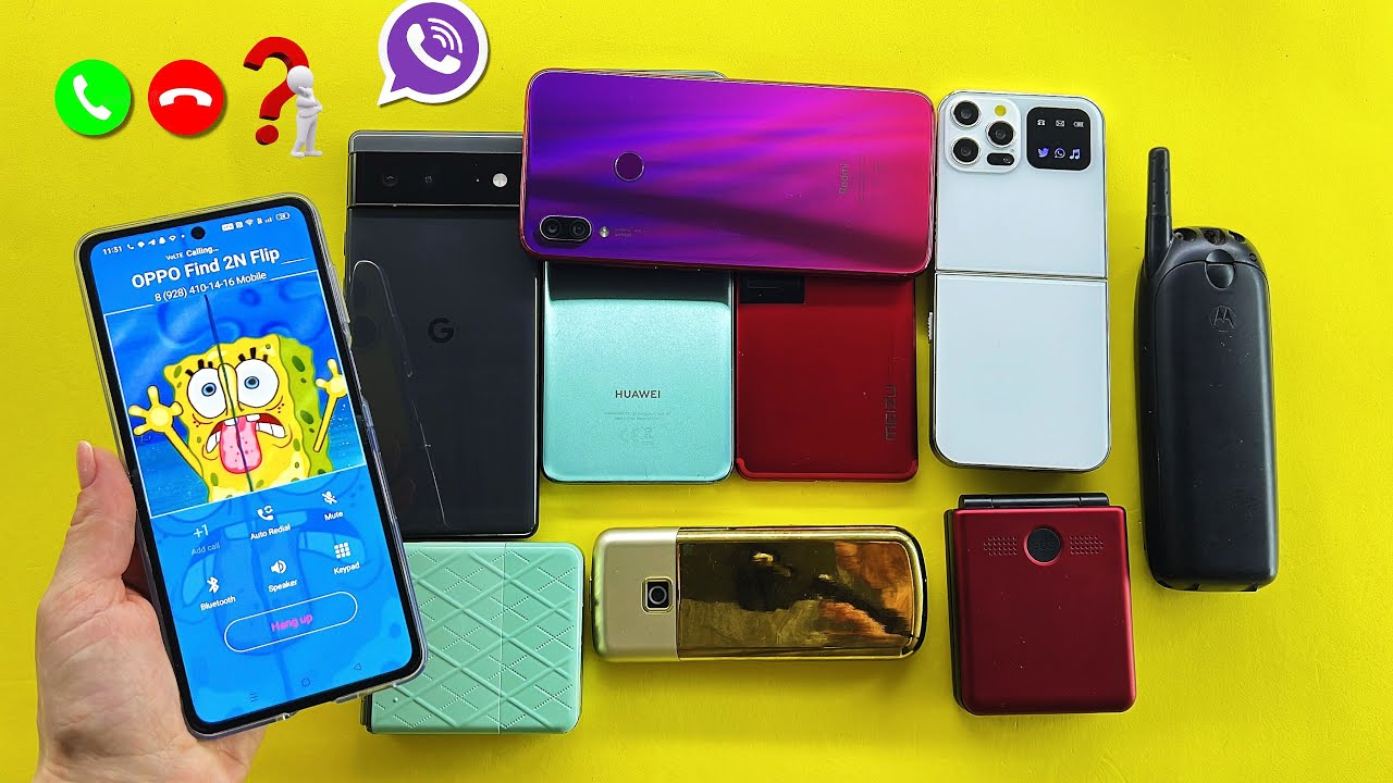 Which phones is Oppo calling? Incoming call + Viber call / HUAWEI, Oppo ...