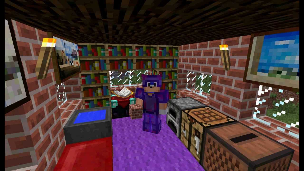 Minecraft - House Explosion - YouTube