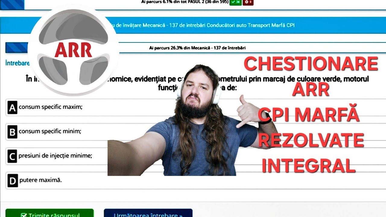 Toate Chestionarele Rezolvate CPI MARFĂ de pe ARR- ATESTATE - YouTube