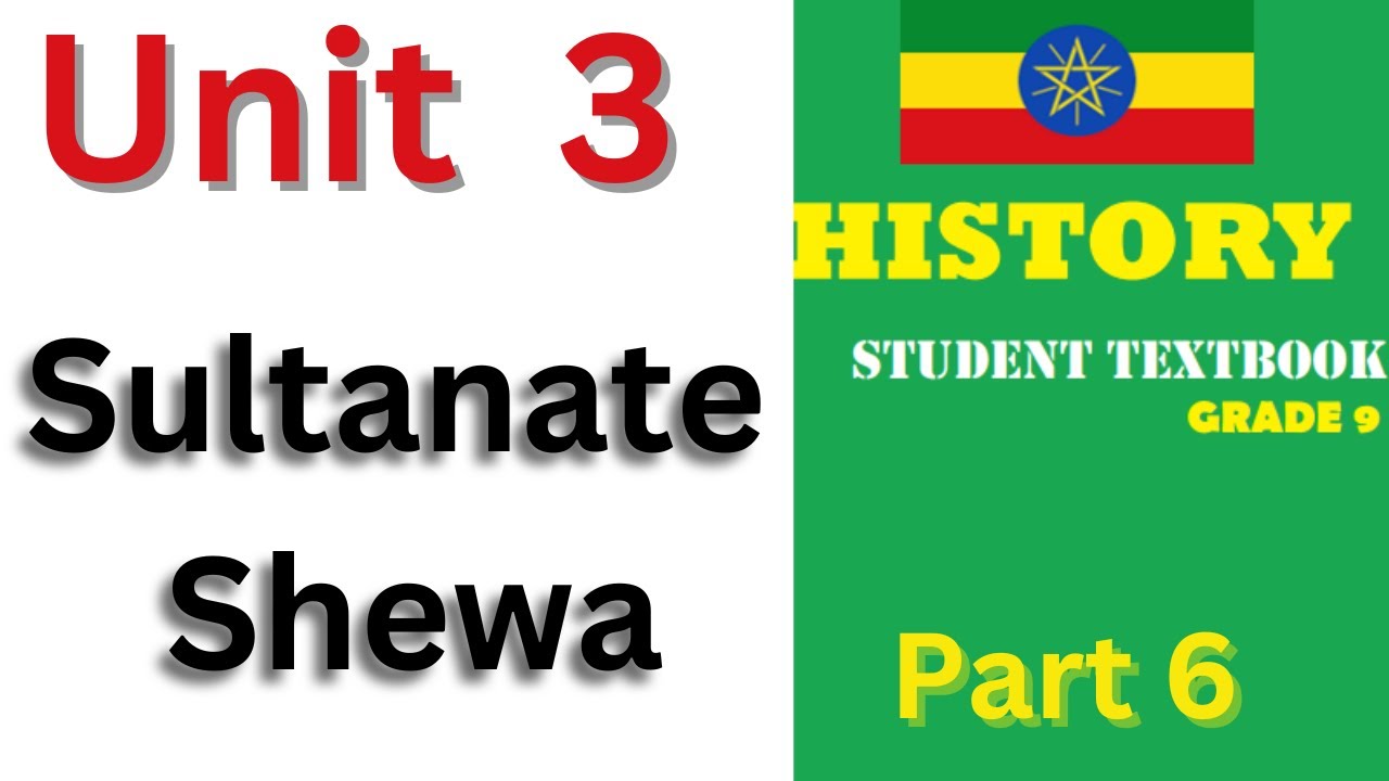 3.5 The Sultanate of Shewa - YouTube