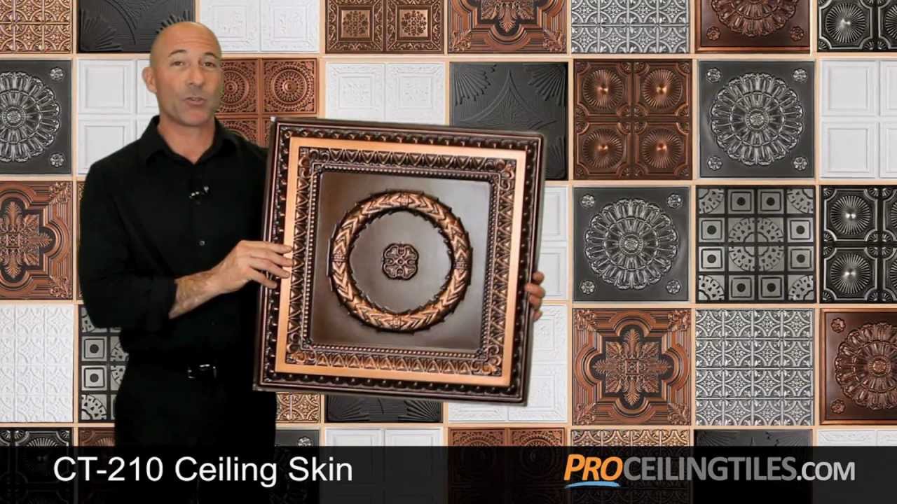 CT-210 Skin - Ceiling Tile - YouTube