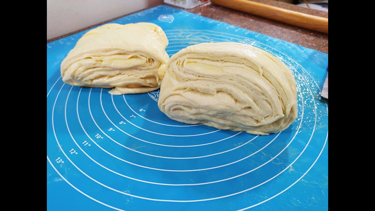 Puff pastry butter bread Loaf - YouTube