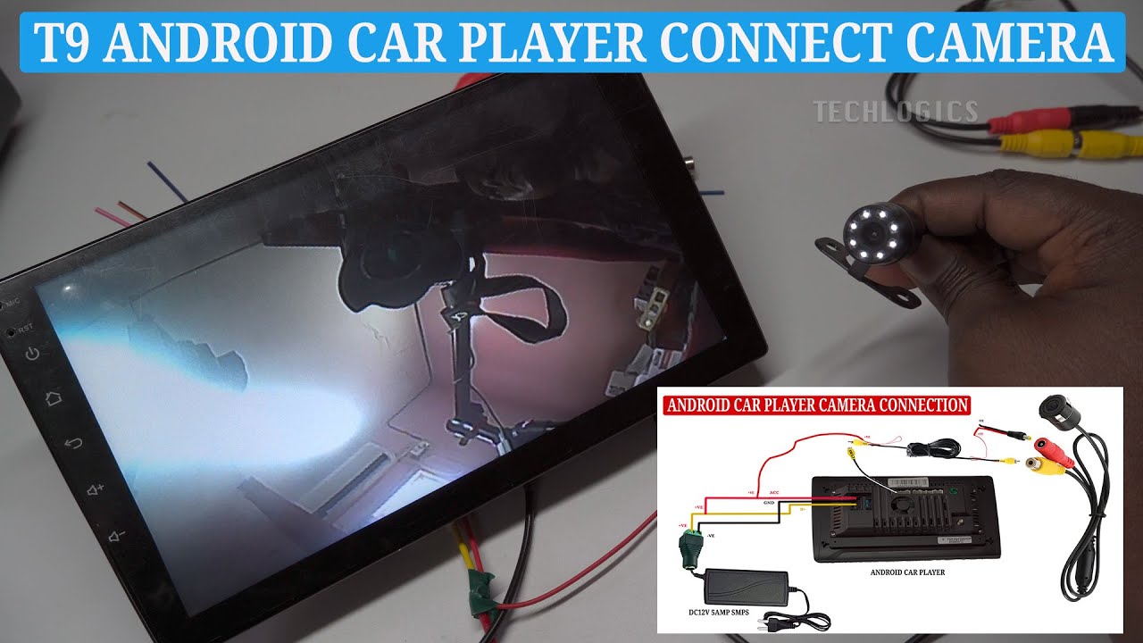 Connect and View a Car Camera on the T9 Android Car Player for Home ...