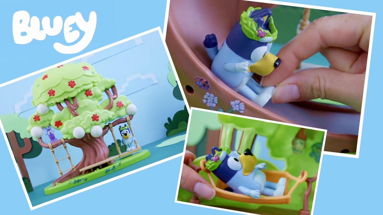 Juega En La Casa Del Árbol Con Bluey - YouTube