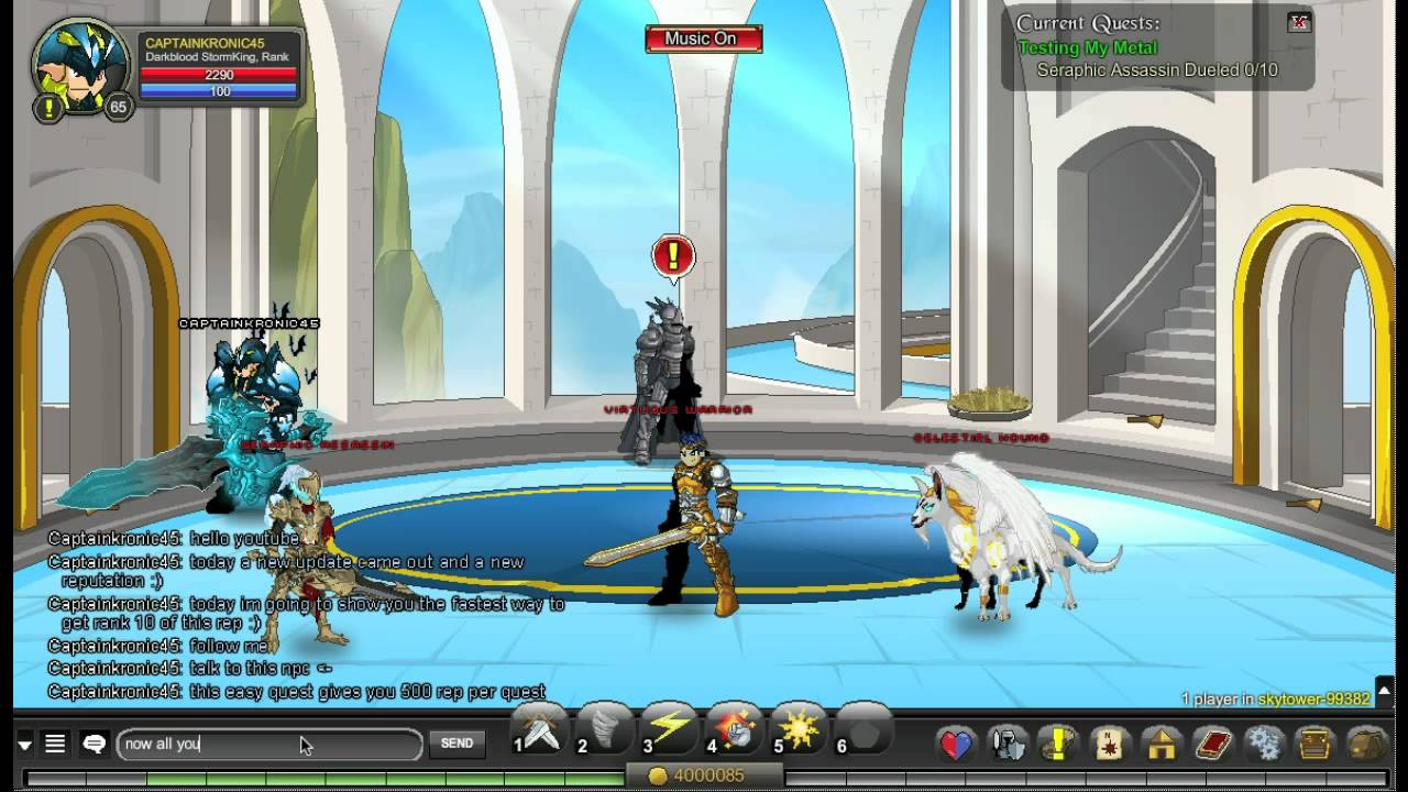=AQW= Quickest Way to Farm Aegis Rep - YouTube
