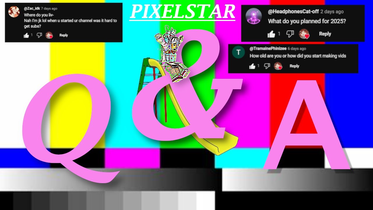Q & A WITH PIXELSTAR *400 SUBS SPECIAL* - YouTube