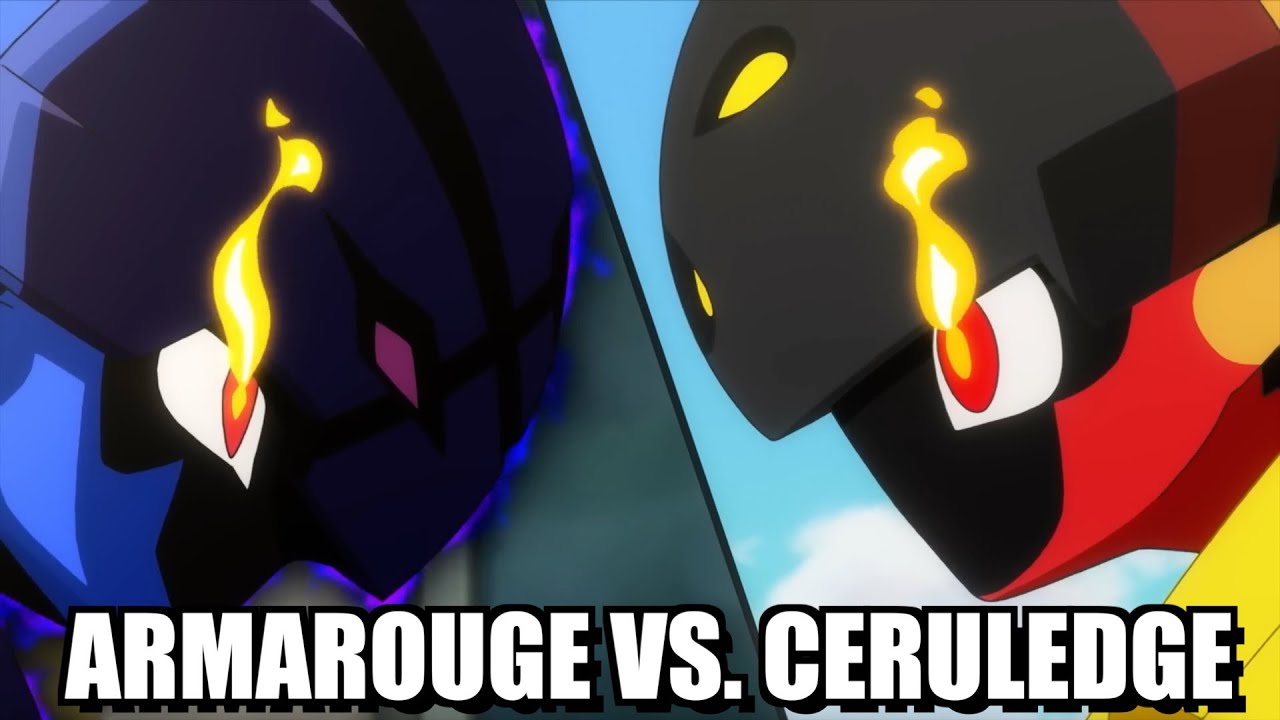 Armarouge VS. Ceruledge Full Fight! | Pokemon Anime Went Crazy!! - YouTube