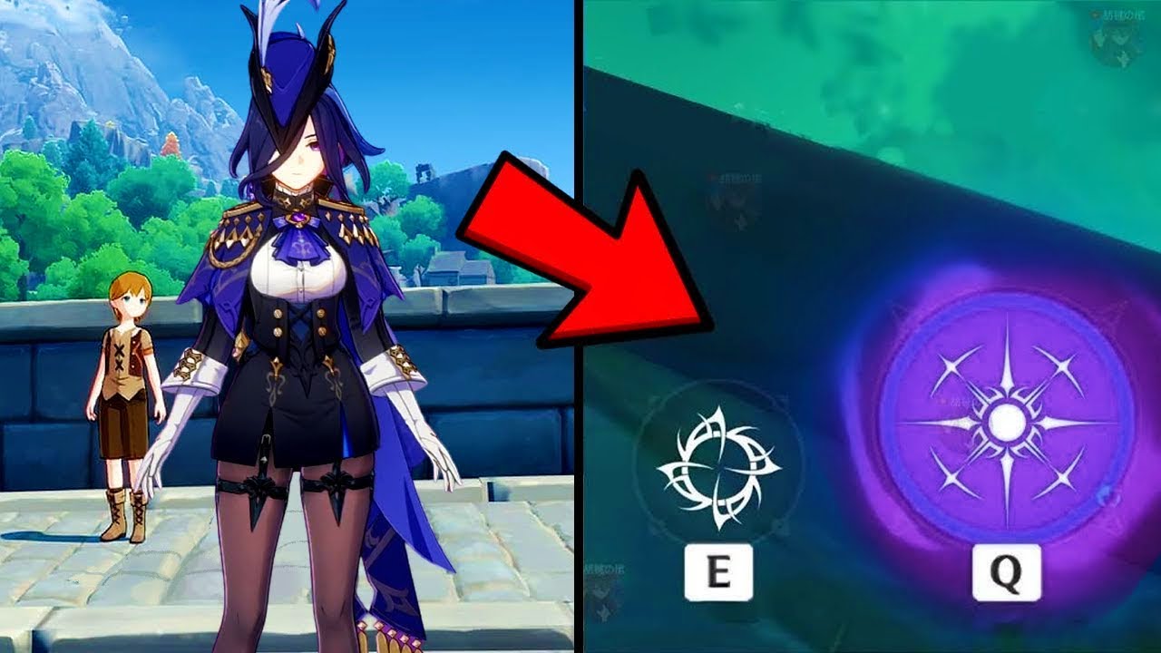 Oh My God! Clorinde Gameplay Skill Travel - Genshin Impact 4.7 - YouTube