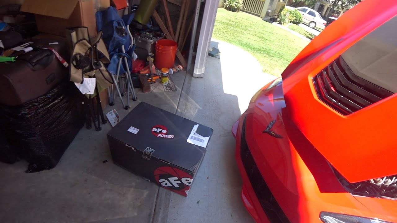 BRAND NEW C7 CORVETTE COLD AIR INTAKE UNBOXING! - YouTube