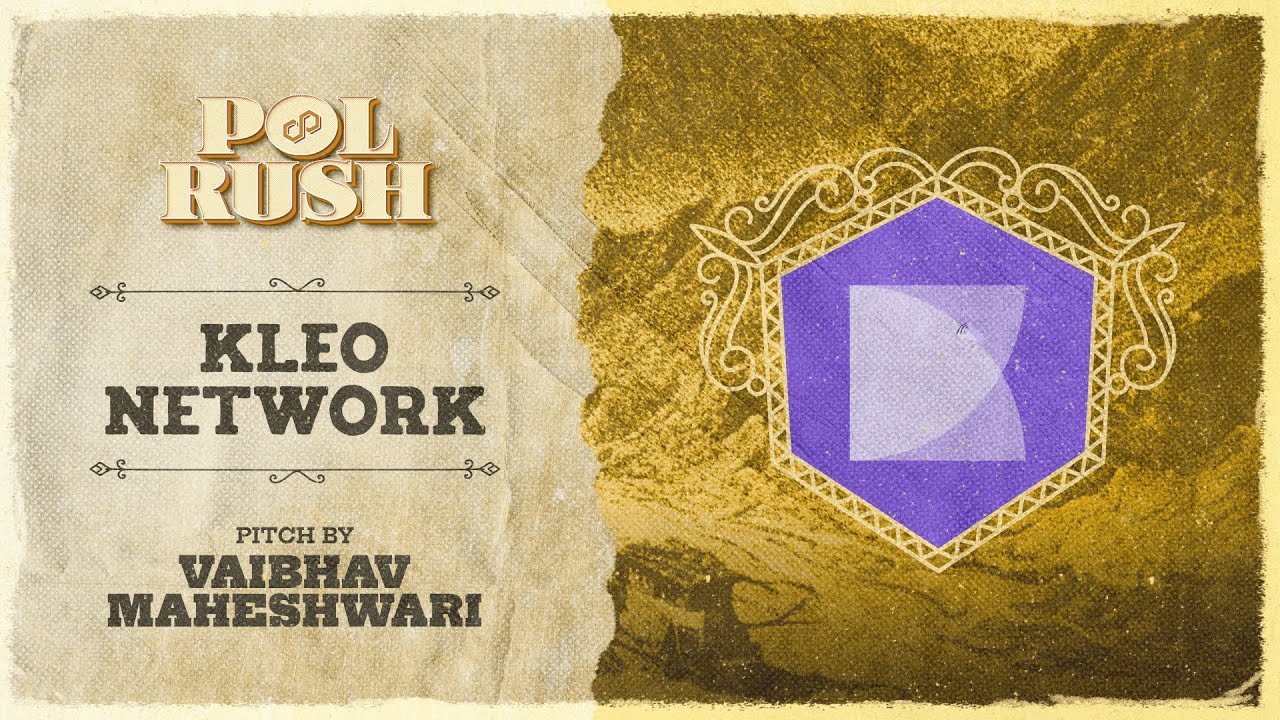 Kleo Network | POL Rush | Aggregation Summit 2024 - YouTube