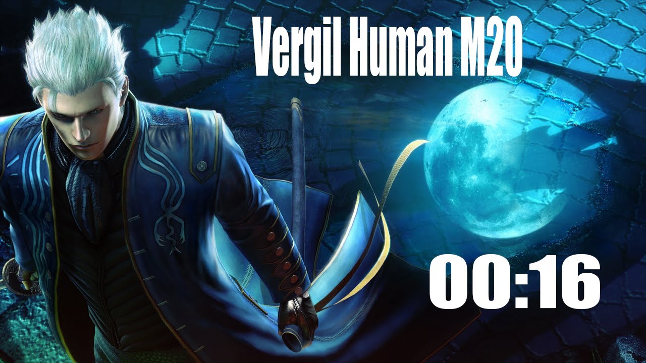 DMC3SE M20 Vergil Human 00:16 Speedrun - YouTube