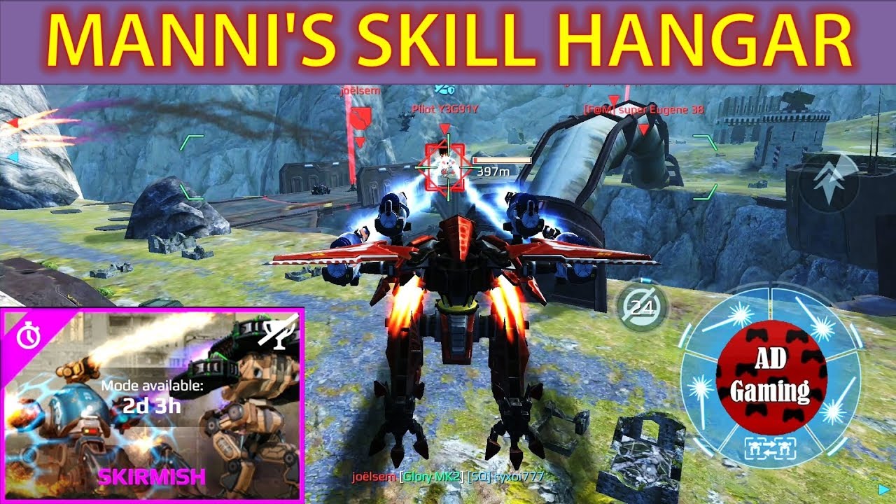 War Robots - Manni's Skill Hangar - New Skirmish - Gameplay - YouTube