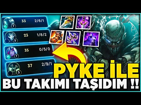 İZLERKEN ERİYECEKSİNİZ !! TAKIMI TEK BAŞIMA SIRTLADIM !! HEPSİ BİRBİRİNDEN KÖTÜ PYKE | Ogün Demirci