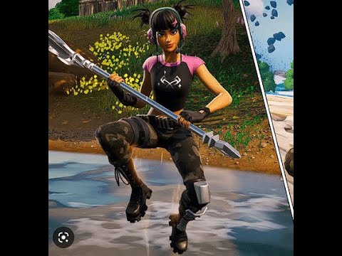 Fortnite Tegan Skin - GAMEPLAY - YouTube
