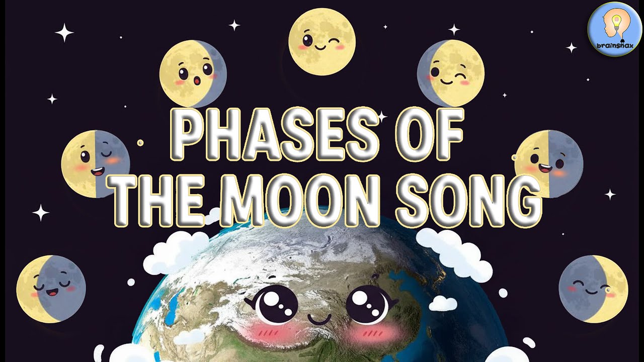 Phases of the Moon Song for Kids | Learn All 8 Phases - YouTube