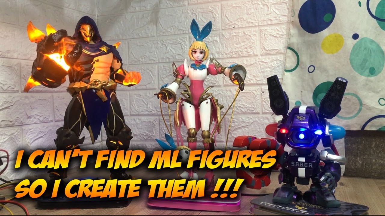 I Created Angela Bunnylove (Mobile Legend) Figure cause I cant find one ...