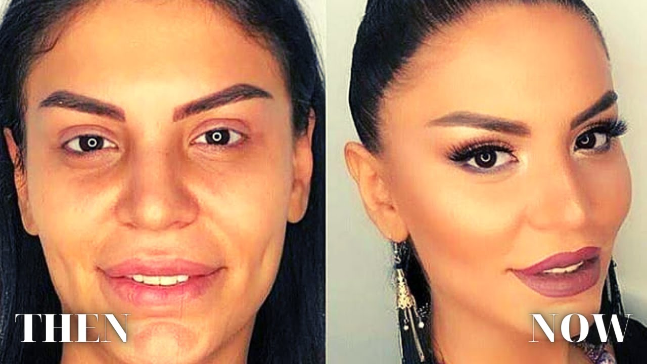 Before and After Makeup Transformation& Then and Now - 2023 - YouTube