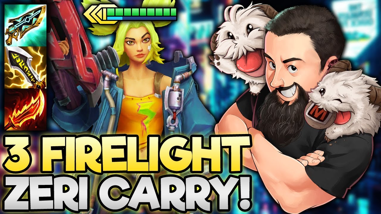 3 Star Zeri - Firelights Zipping Around!! | TFT Into the Arcane ...
