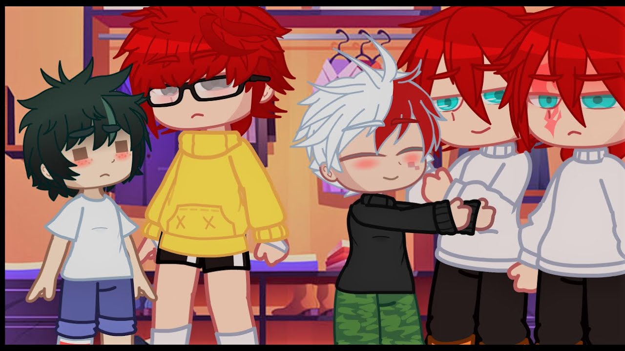 Deku conoce a los hermanos Todoroki.. pt.1/?🌭 ||BNHA AU|| Original ...