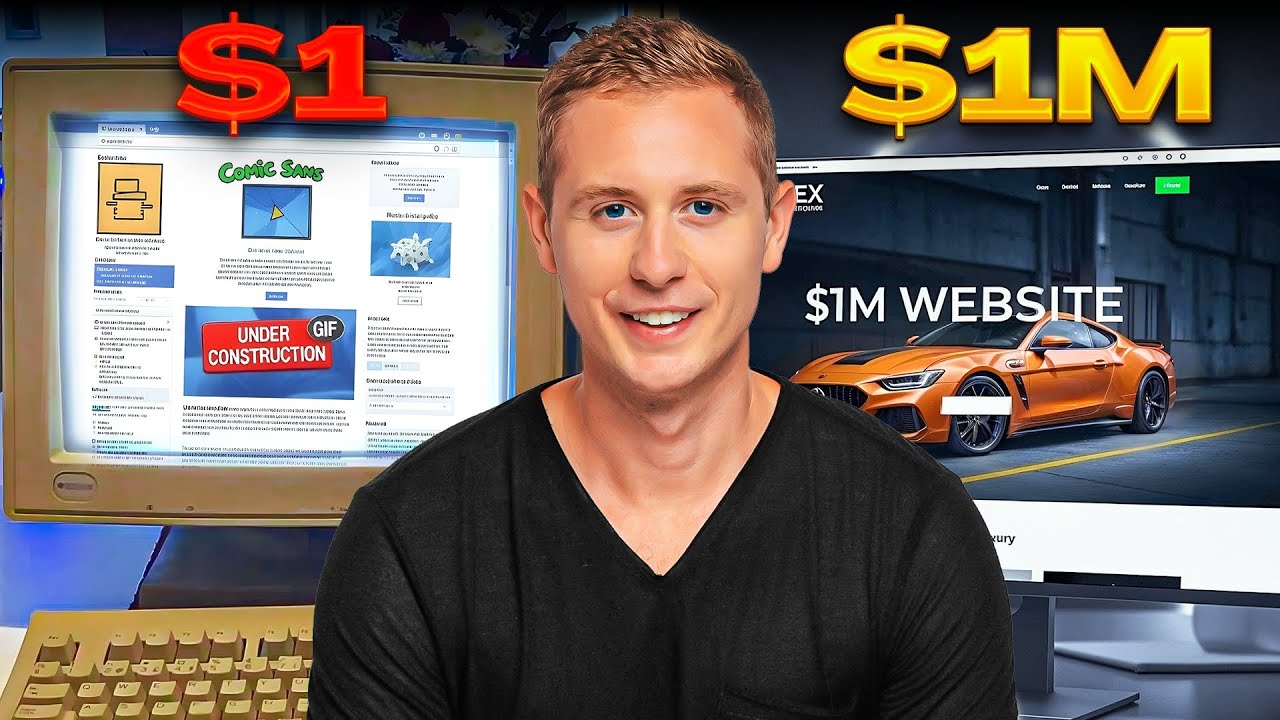 $1 Vs $1,000,000 Websites - YouTube