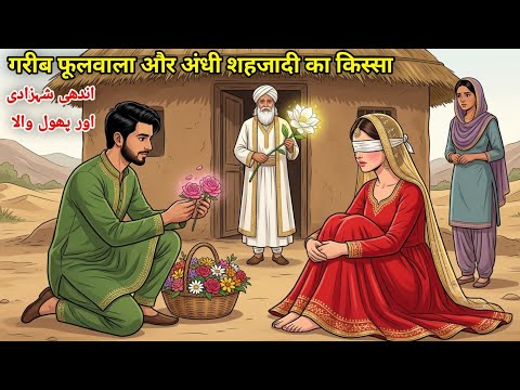 Gareeb Gul Farosh Aur Andhi Shehzadi Ka Qissa | Islamic Moral Story #emotionalstory |
