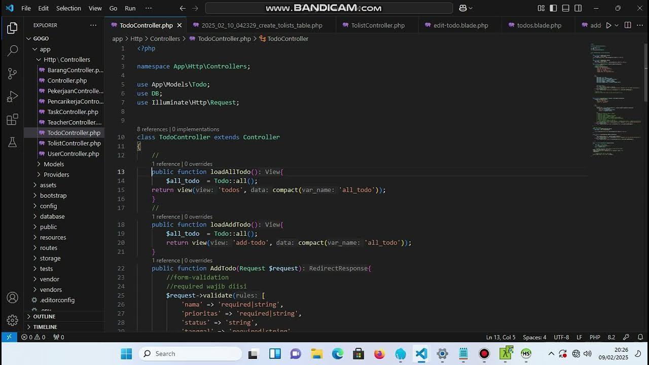 Aplikasi To Do List - LARAVEL 11 - UKK PAKET 2 RPL - YouTube