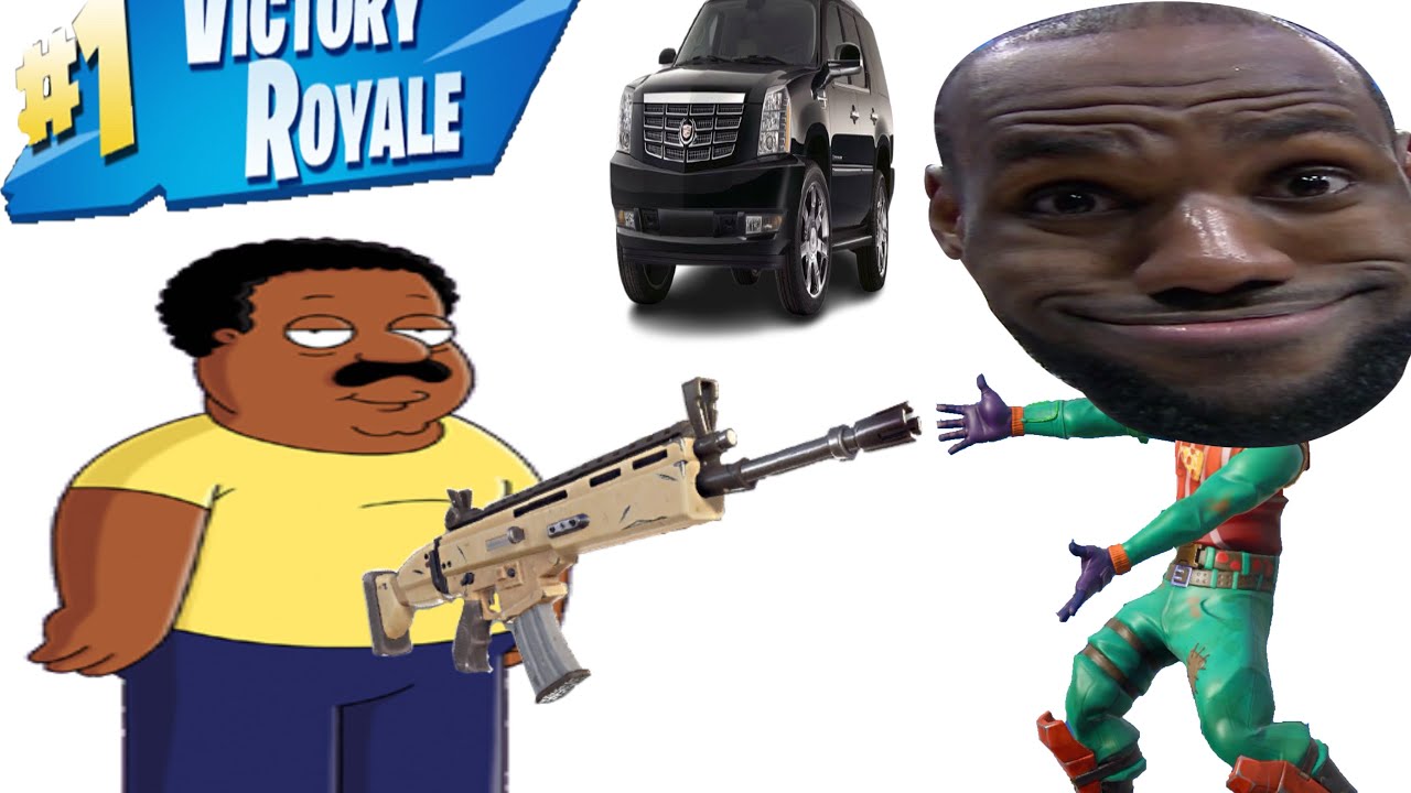 cleveland brown in fortnite - YouTube