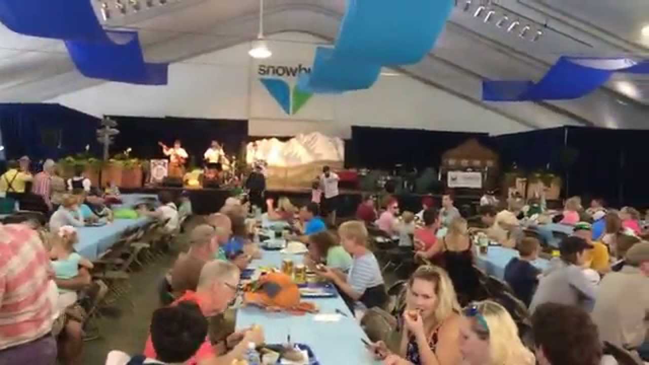 Oktoberfest at Snowbird, Utah - YouTube