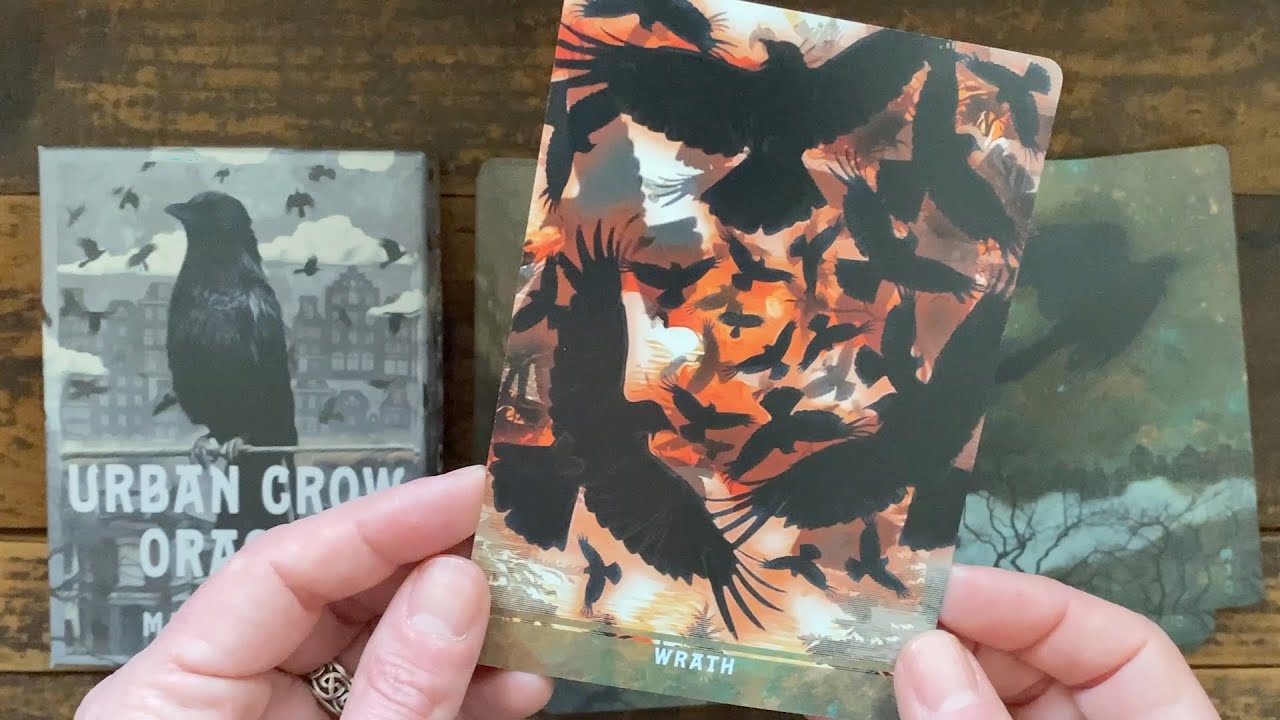 Urban Crow Oracle Deck Flip Through - YouTube