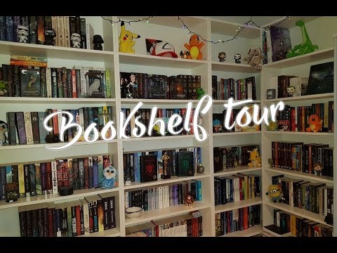 Bookshelf Tour ! - YouTube