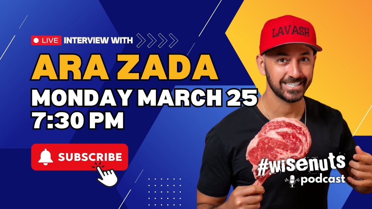 Ara Zada Talks Food, Hunting and his book 'Lavash' - YouTube
